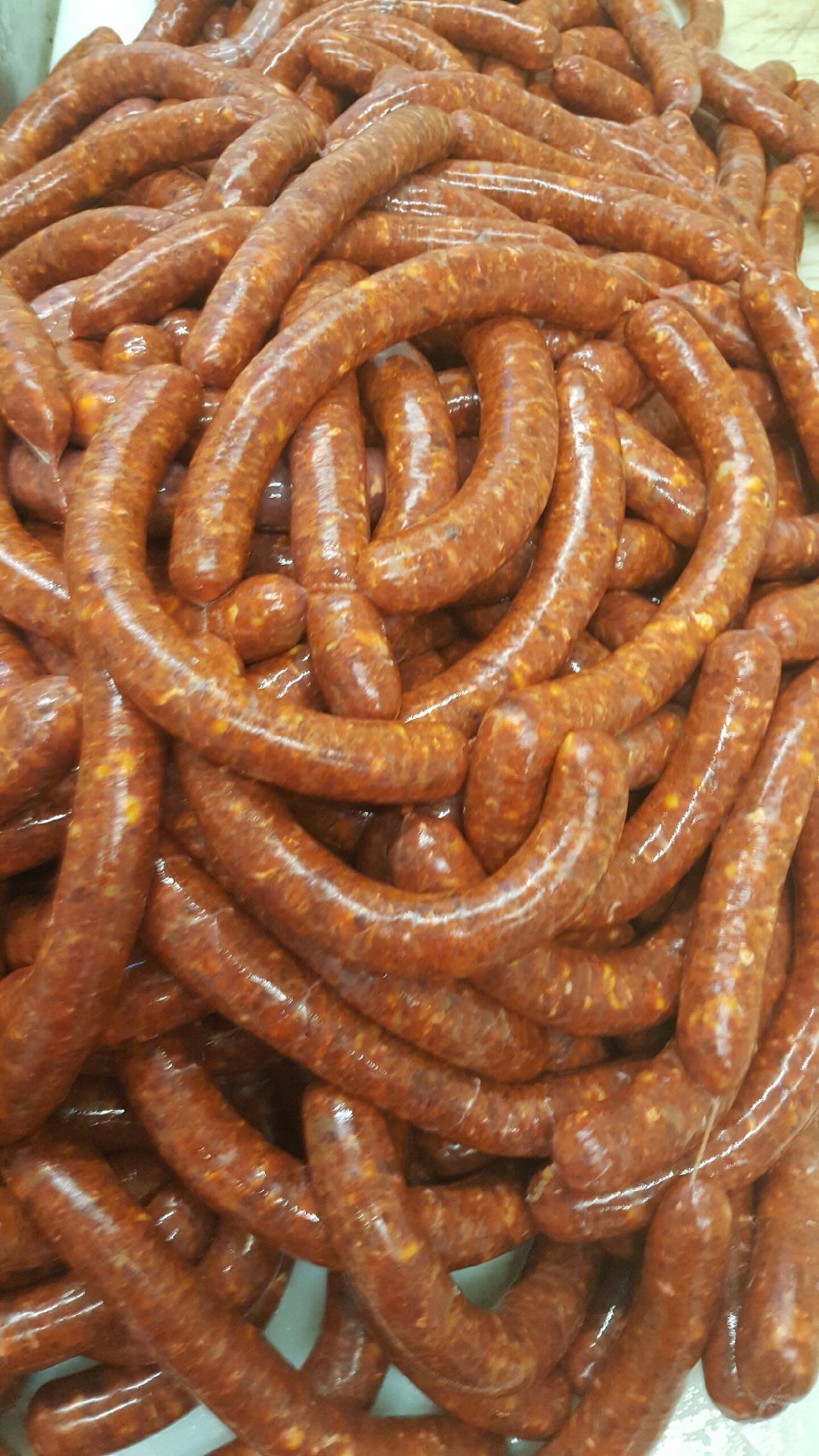 Saucisses, chipolatas, merguez, maison